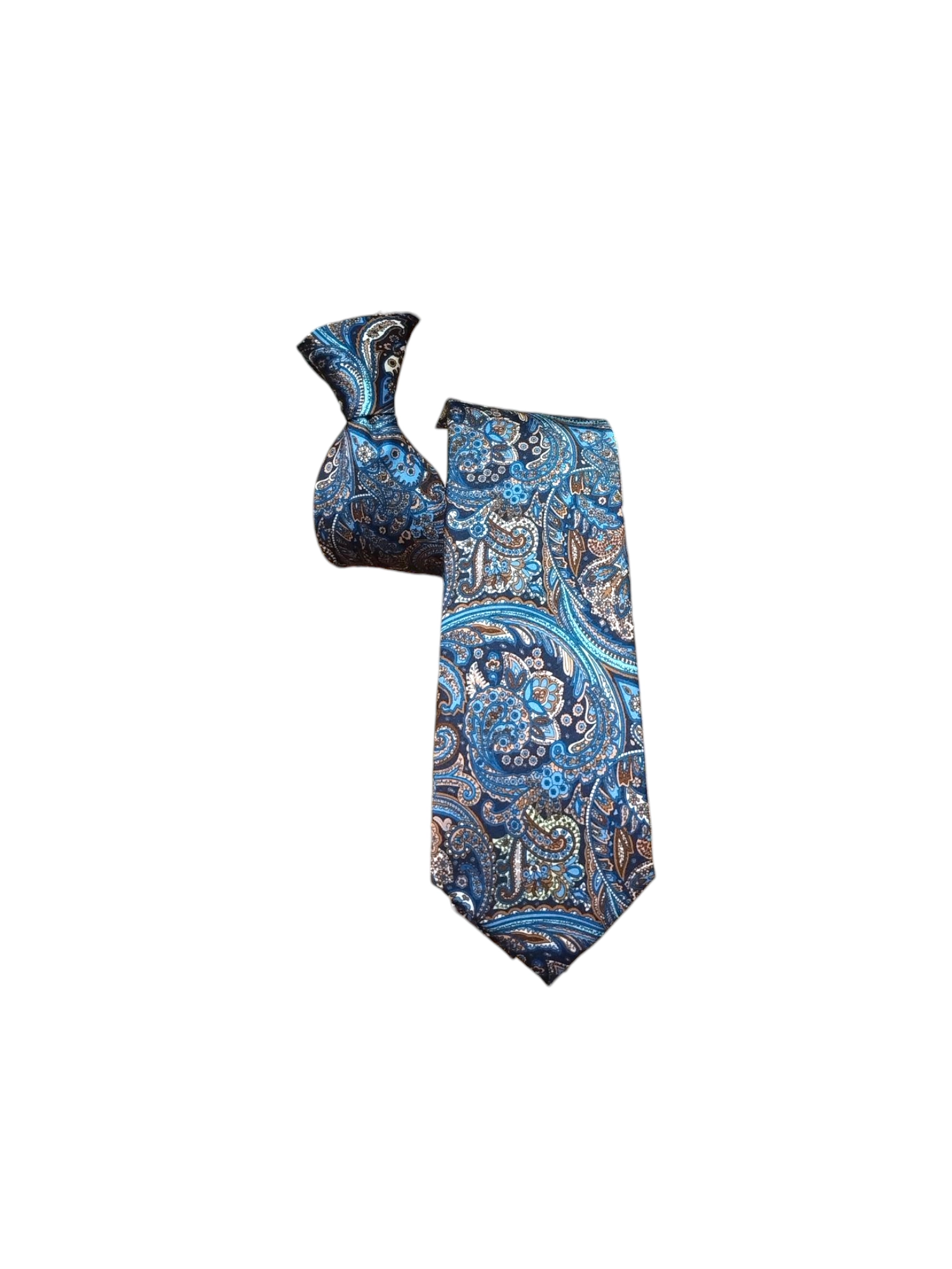 CORBATA PRINT PAISLEY AZUL - Hardneck